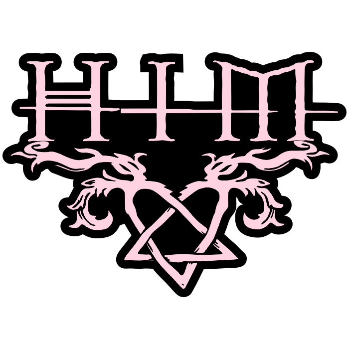him logo font